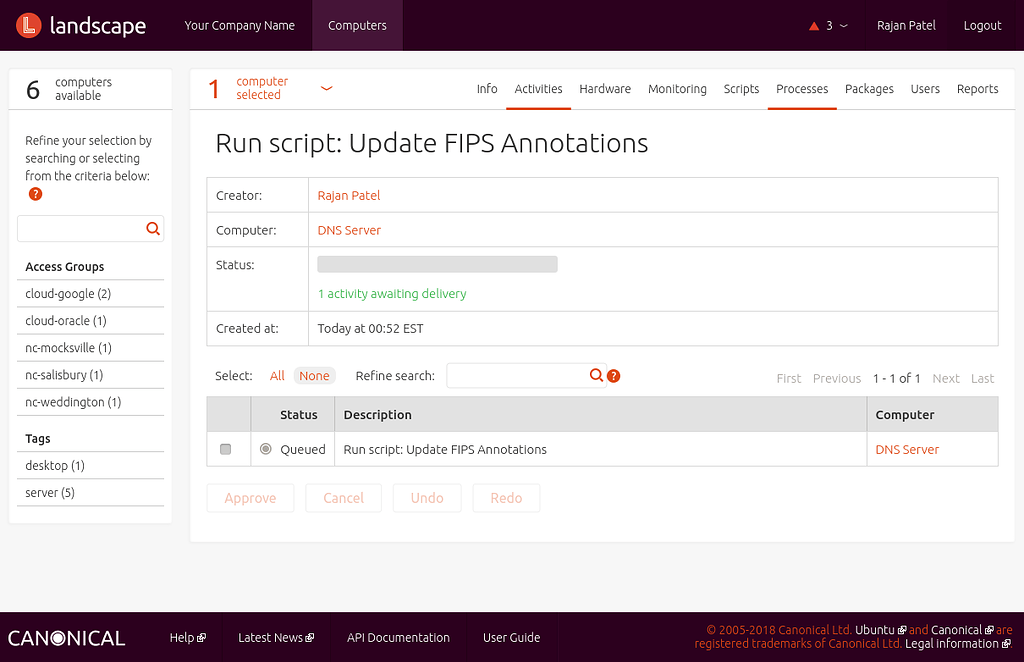 Audit UA Client FIPS configurations at scale with Landscape - Tutorials - Ubuntu Community Hub