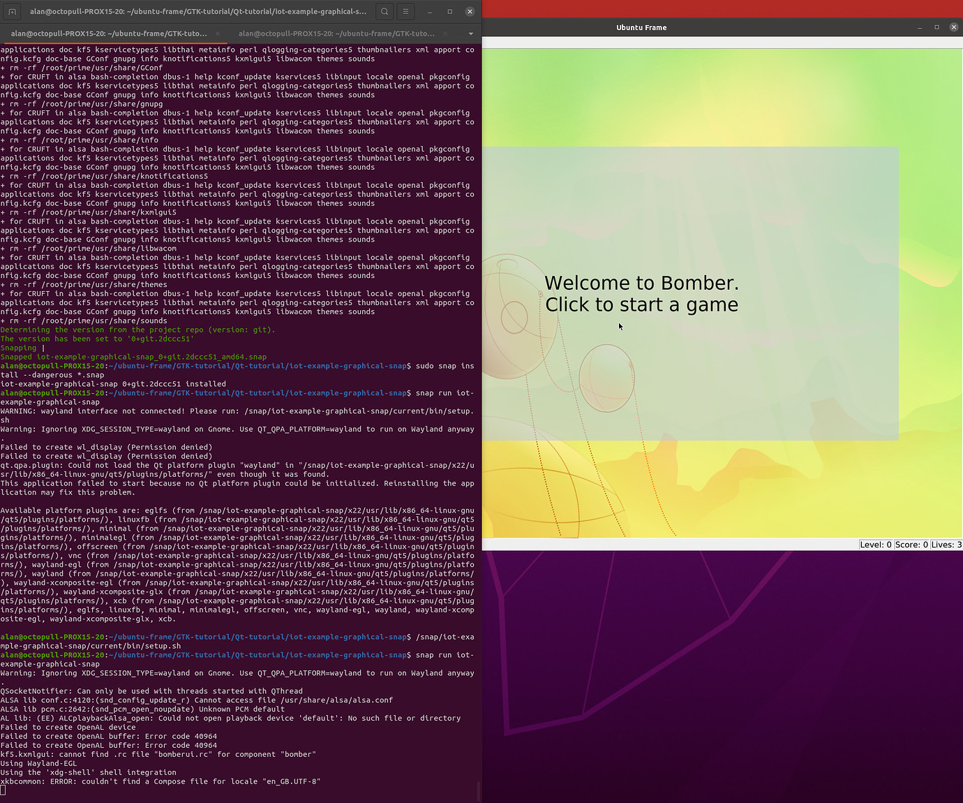 Guide for embedding IoT GUI with Ubuntu Frame - Docs - Ubuntu Community Hub