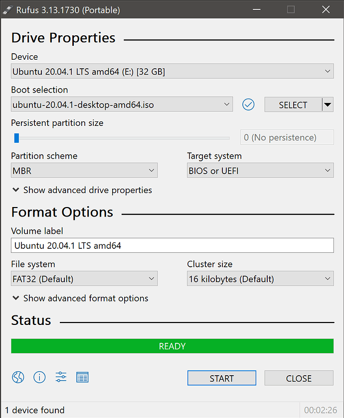 Create a bootable USB stick with Rufus on Windows - Tutorials - Ubuntu ...