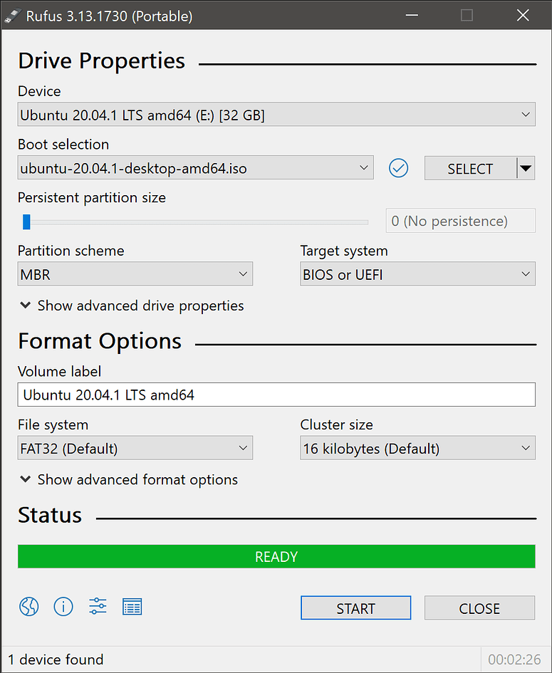Create a bootable USB stick with Rufus on Windows - Tutorials - Ubuntu ...