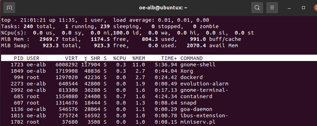 Viewing and Monitoring Processes in Linux - Tutorials - Ubuntu ...