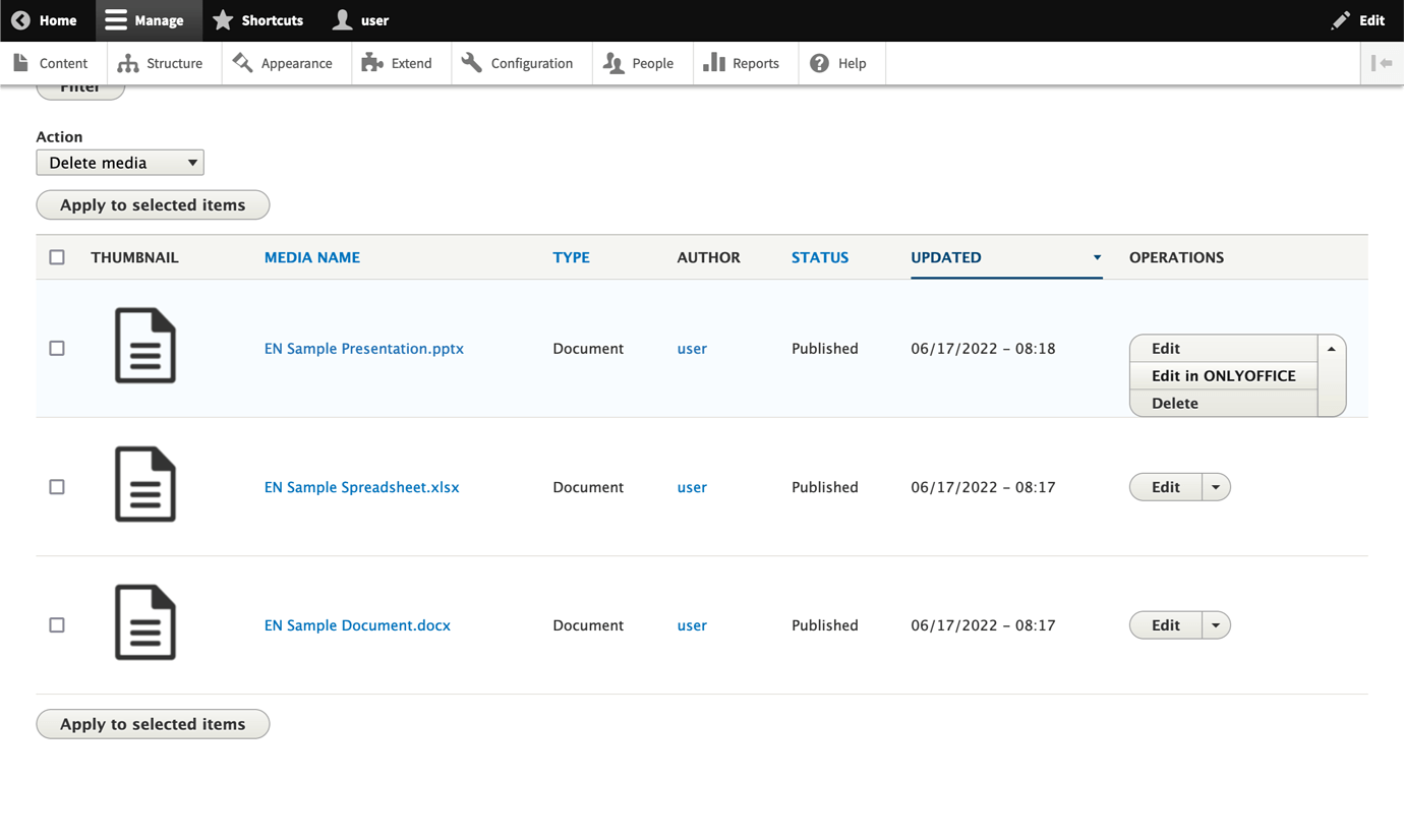 How to integrate Drupal with ONLYOFFICE Docs on Ubuntu | Ubuntu