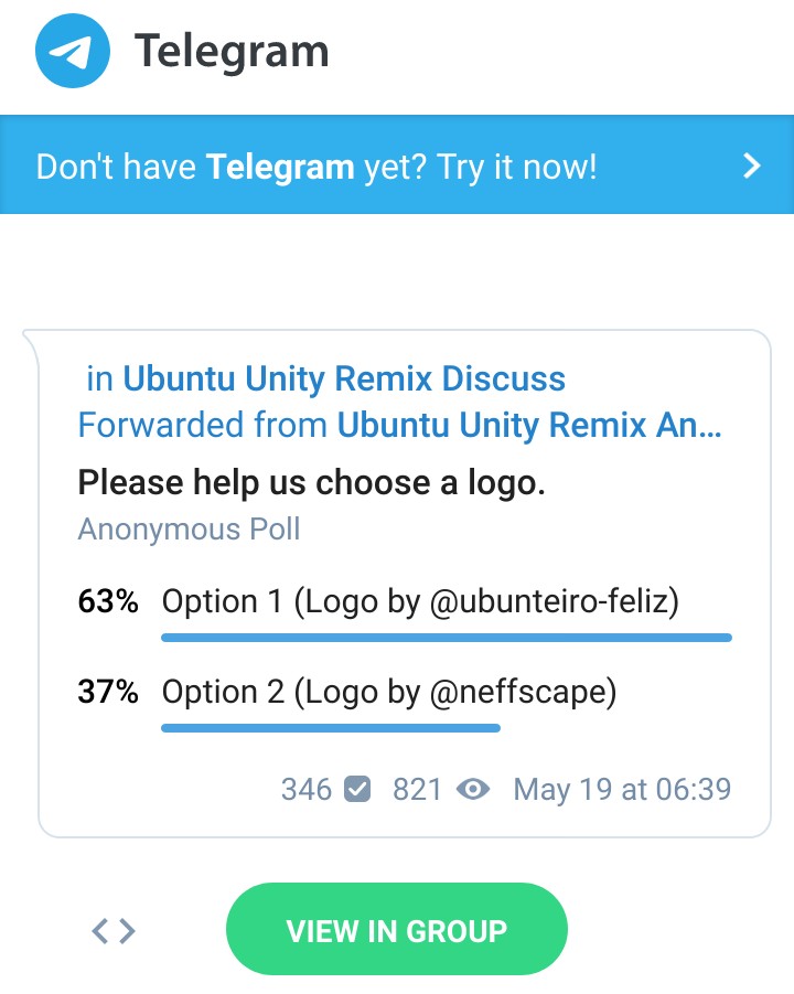 Unity Logo - #88 by diego-ibias - Ubuntu Unity Development - Ubuntu Community Hub