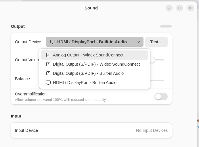 No sound when using hearing aid dongle "Widex SoundConnect" - Support ...